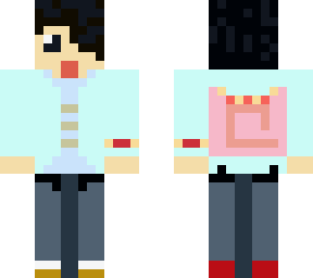 Cyan boy | Minecraft Skin