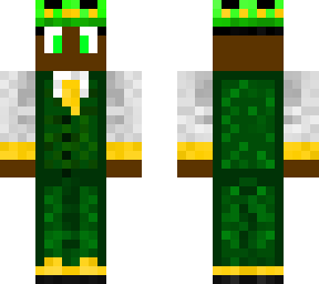 Gold & Jade | Minecraft Skin