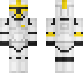Phase 1 clone commander (v2) | Minecraft Skin