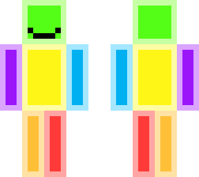 rainbow guy | Minecraft Skins