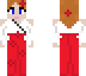 Shrine Maiden | Minecraft Skin