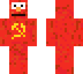 Communist elmo | Minecraft Skin