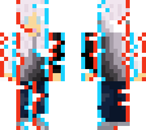 Electric girl | Minecraft Skin