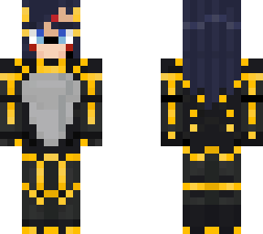 FKLR-FOC (Falcon of Conquest) Signalis OC | Minecraft Skin