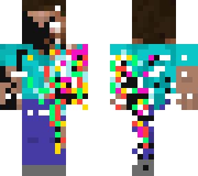 Glitch classic corrupted skin | Minecraft Skin