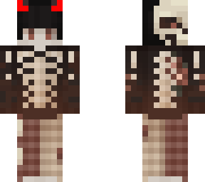 Halloween Skeleton Skin | Minecraft Skin