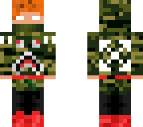 red head hypebeast | Minecraft Skin