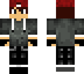 Skin wearing red cap | Minecraft Skin