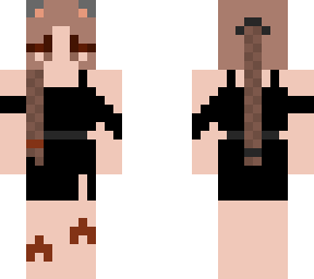 black witch cat | Minecraft Skins