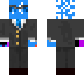 blue screen | Minecraft Skins