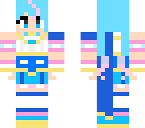 Cure Sky(hirogaru sky pretty cure) | Minecraft Skin