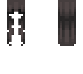 long dark hair base | Minecraft Skins