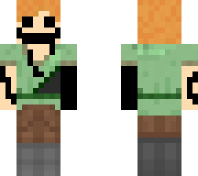 Distorted Alex | Minecraft Skin