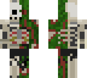 Half Zombie/Skeleton | Minecraft Skin