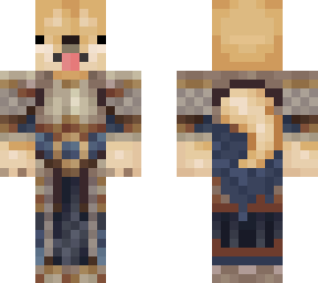 Knight doge 2 | Minecraft Skin