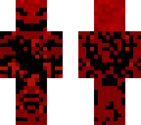 RED SHARK KILLER BLOOD | Minecraft Skin