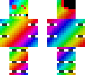 slime multicolore tronic | Minecraft Skin