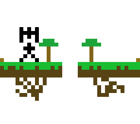 smile guy playing sky block | Minecraft Skin