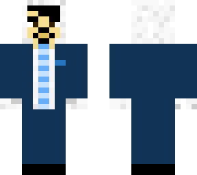 cuco perro con esmoquin | Minecraft Skin