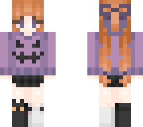 halloween girl | Minecraft Skins
