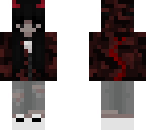 lava girl | Minecraft Skins