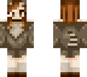 raccoon girl | Minecraft Skins