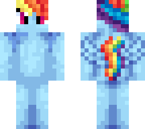 Rainbow Dash | Minecraft Skin