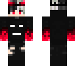 Red & Black Devil | Minecraft Skin