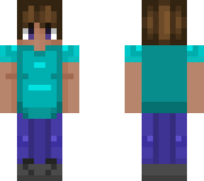 Steve aesthetic (kinda) ? First Skin | Minecraft Skin