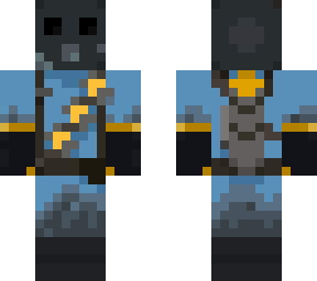 TF2 Pyro [BLU] | Minecraft Skin