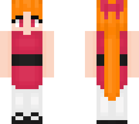 powerpuff girls blossom | Minecraft Skins