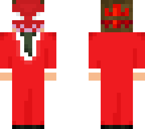 eli red mask | Minecraft Skin