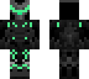 Fortnite Green Omega | Minecraft Skin