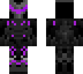 Fortnite Purple Omega | Minecraft Skin