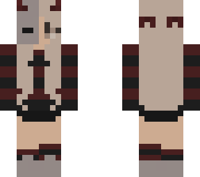 hide half, show half ~* | Minecraft Skin