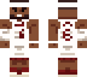 LeBron James (Miami Heat) | Minecraft Skin