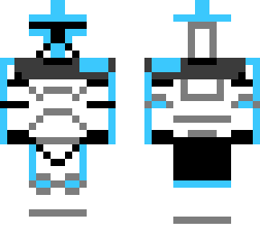 Lieutenant Arc Trooper | Minecraft Skin
