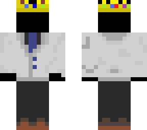 Ramzi techno crown(lunar gem SMP) | Minecraft Skin