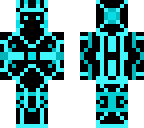 blue robot | Minecraft Skins