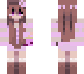 Strawberry boba | Minecraft Skin