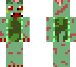 zombie nyan cat | Minecraft Skin