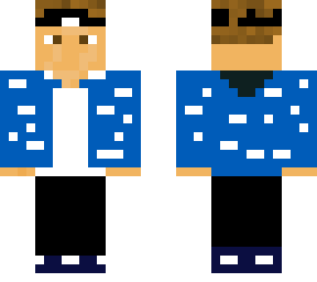 blue guy | Minecraft Skin