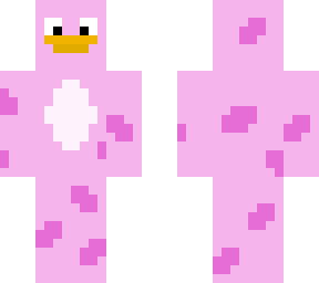 Pink rubber duck | Minecraft Skin