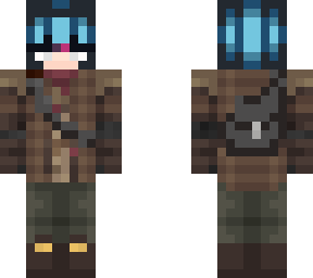 warden girl | Minecraft Skins