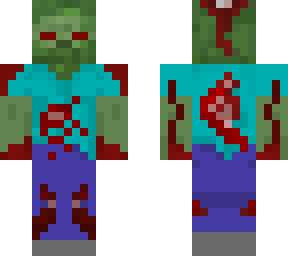 zombie head | Minecraft Skin