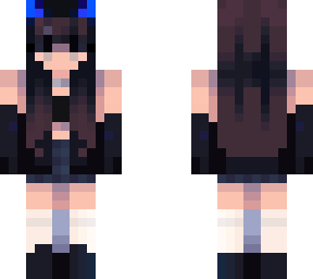 Blue demon | Minecraft Skin