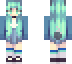 Electric Mint ~ Skin Remake Series | Minecraft Skin