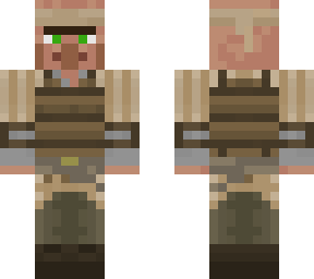 Minecraft Villager Player Skin