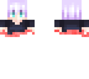 half_gojo | Minecraft Skin