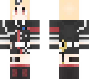 MP40 from Girl's frontline | Minecraft Skin